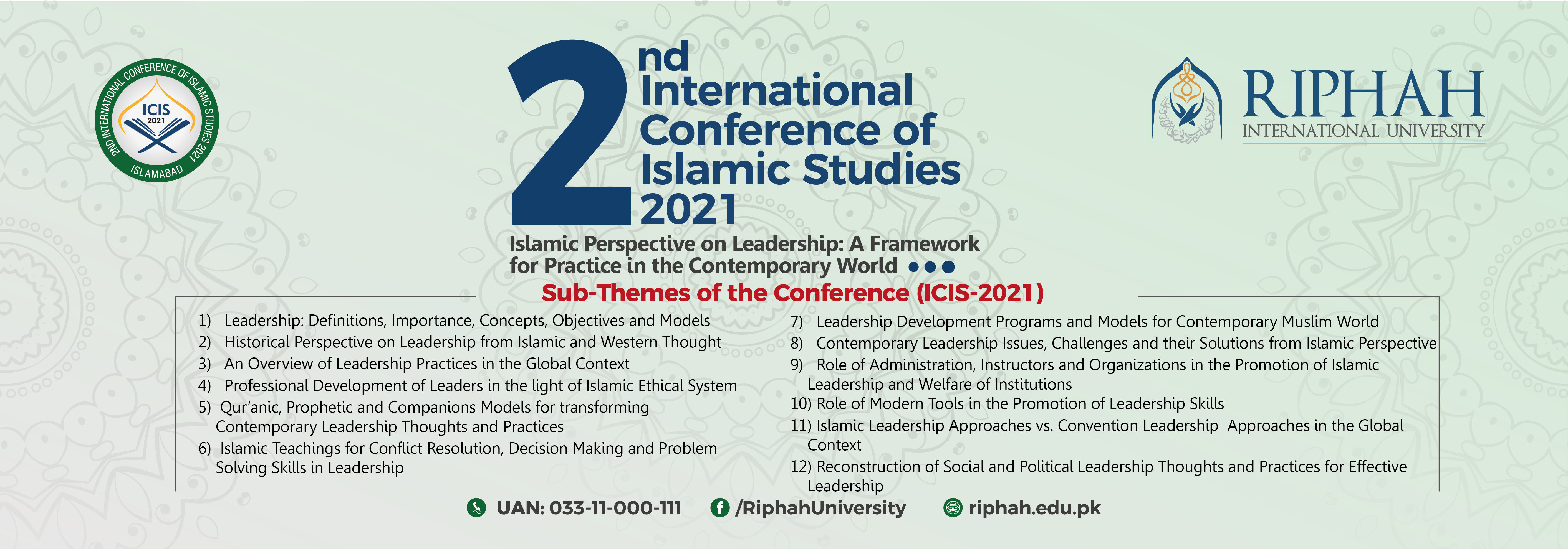 2nd International Conference of Islamic Studies – 2nd International ...